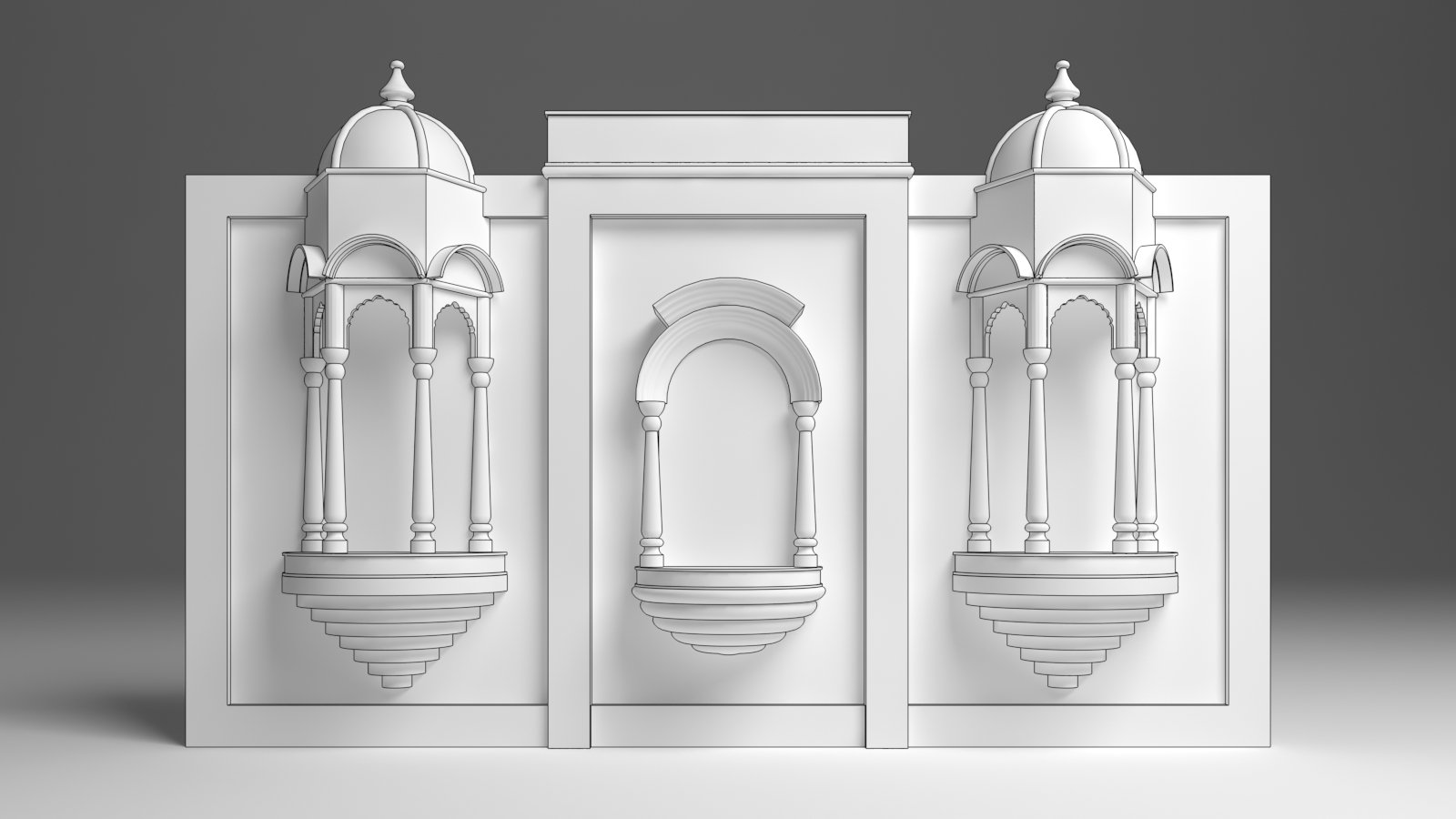 Wedding Stage 3d Model Free